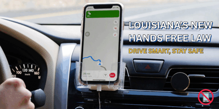 Louisiana Hands-Free Law 2026 - Get Gordon McKernan