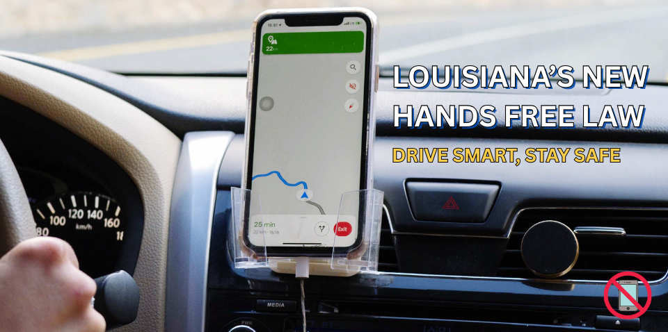 Louisiana Hands-Free Law 2026 - Get Gordon McKernan